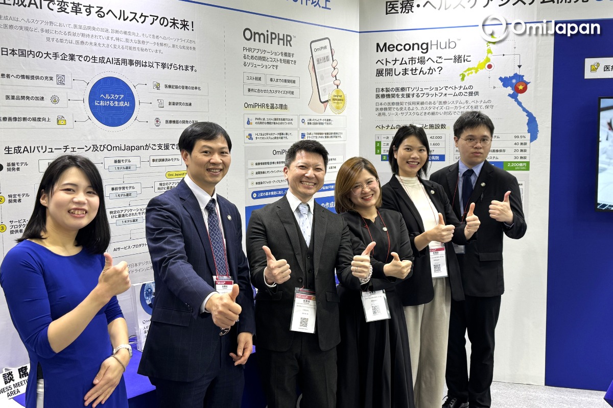 Omi Japan Khép Lại Hành Trình Ấn Tượng Tại Medical Japan Osaka 2025