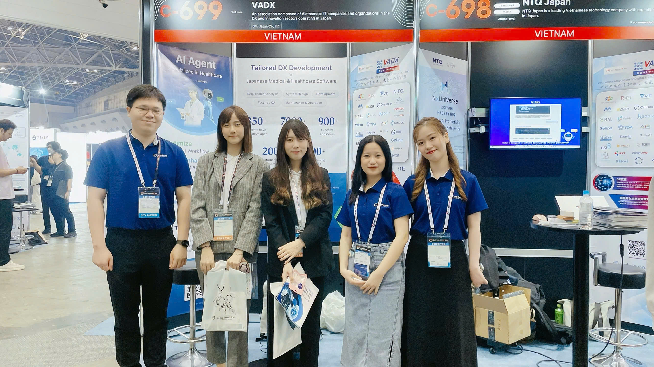 Omi Japan ghi dấu ấn tại SusHi Tech TOKYO 2025 với giải pháp AI Agent dành cho Y tế