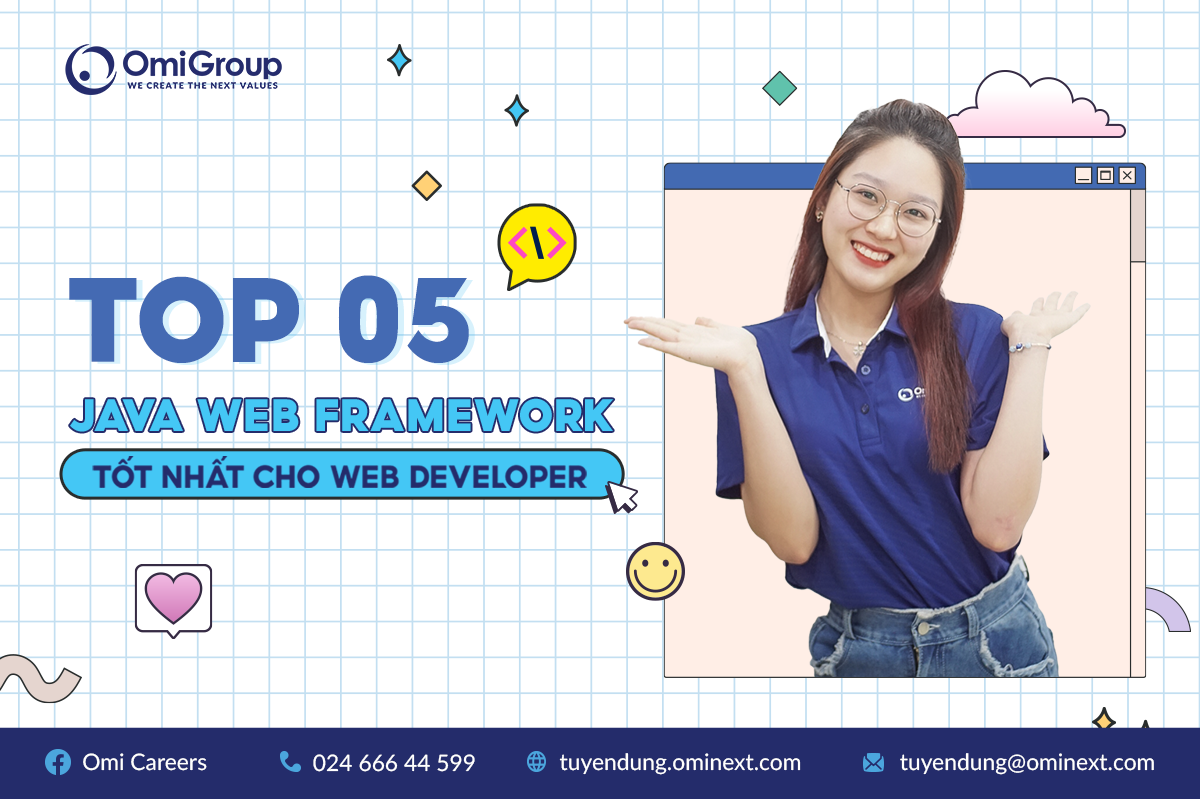 TOP 5 JAVA WEB FRAMEWORK TỐT NHẤT CHO WEB DEVELOPER
